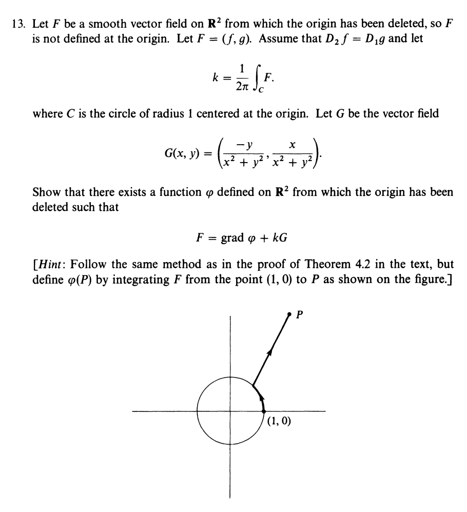 Solved 13. Let F be a smooth vector field on Rfrom which the | Chegg.com