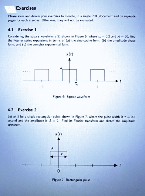 Solved ExercisesPlease solve and deliver your exercises to | Chegg.com