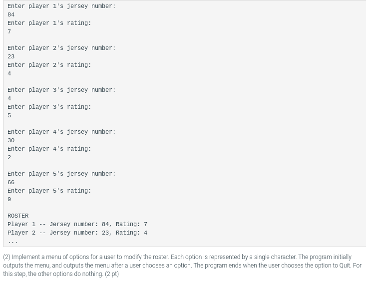 Solved we are in beginner-level Javaso far, we learned | Chegg.com
