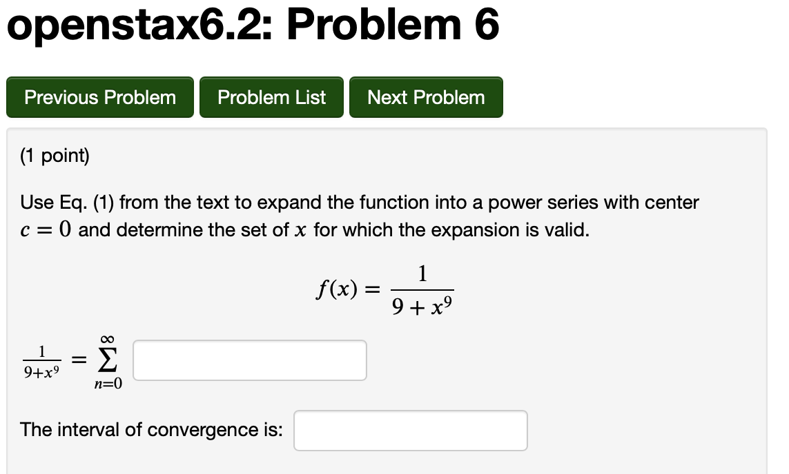 Solved openstax6.3: Problem 21 Previous Problem Problem List | Chegg.com