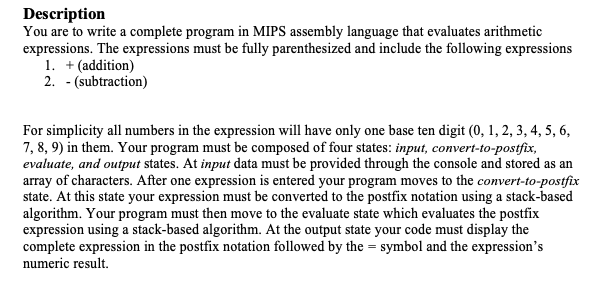 Solved Practice Problem Computer Organization Class Program Written Mips Assembly Language