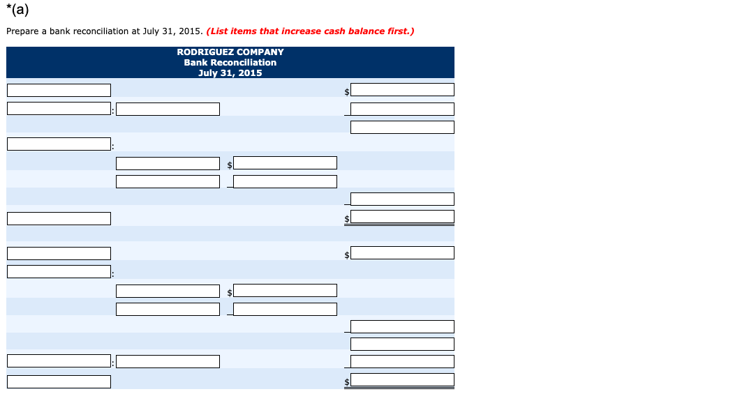 Solved *Problem 7-5A (Part Level Submission) Rodriguez | Chegg.com