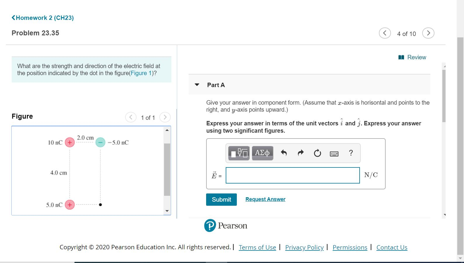 Solved Homework 2 (CH23) Problem 23.35 4 of 10 A Review What | Chegg.com