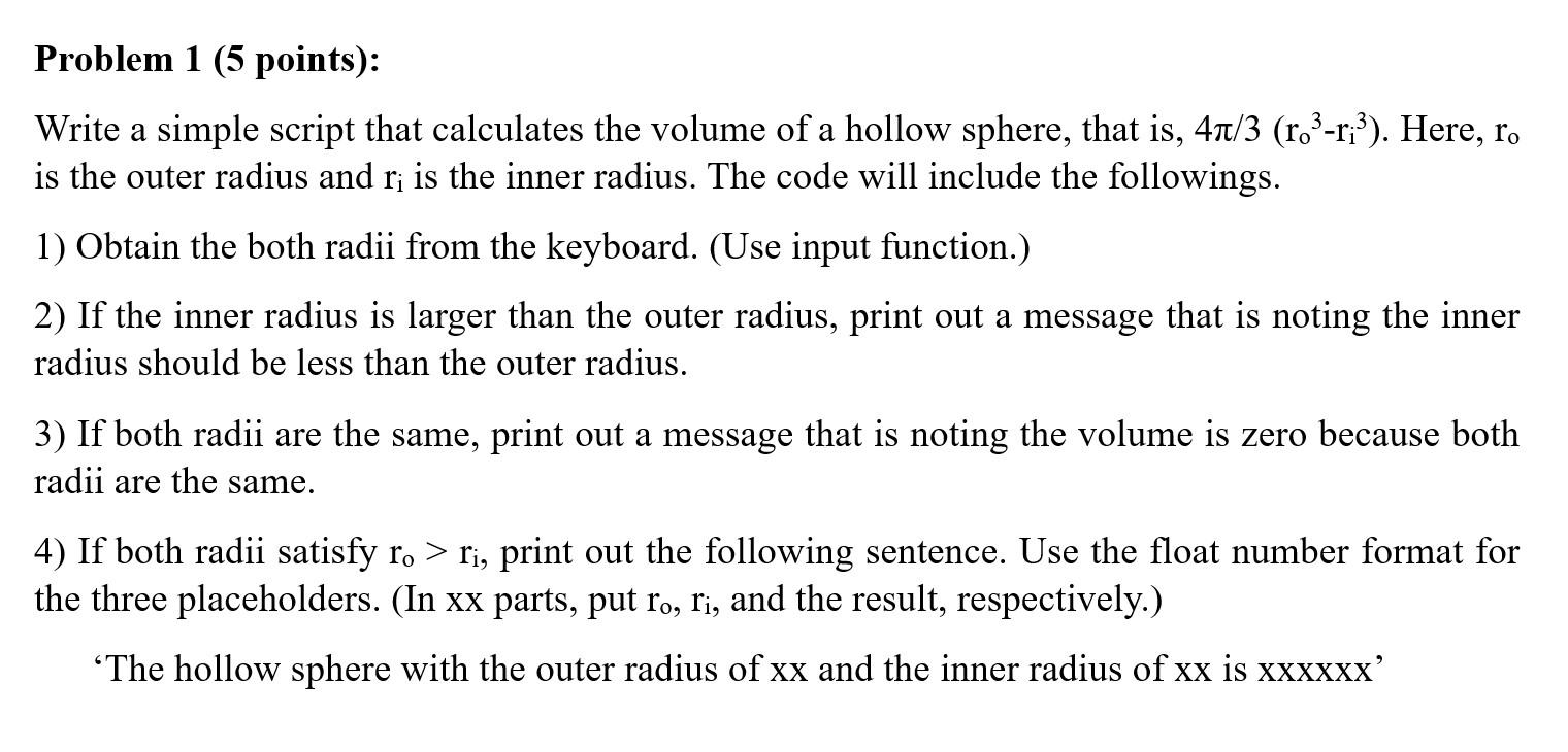 Solved Problem 1 5 Points Write A Simple Script That 1115
