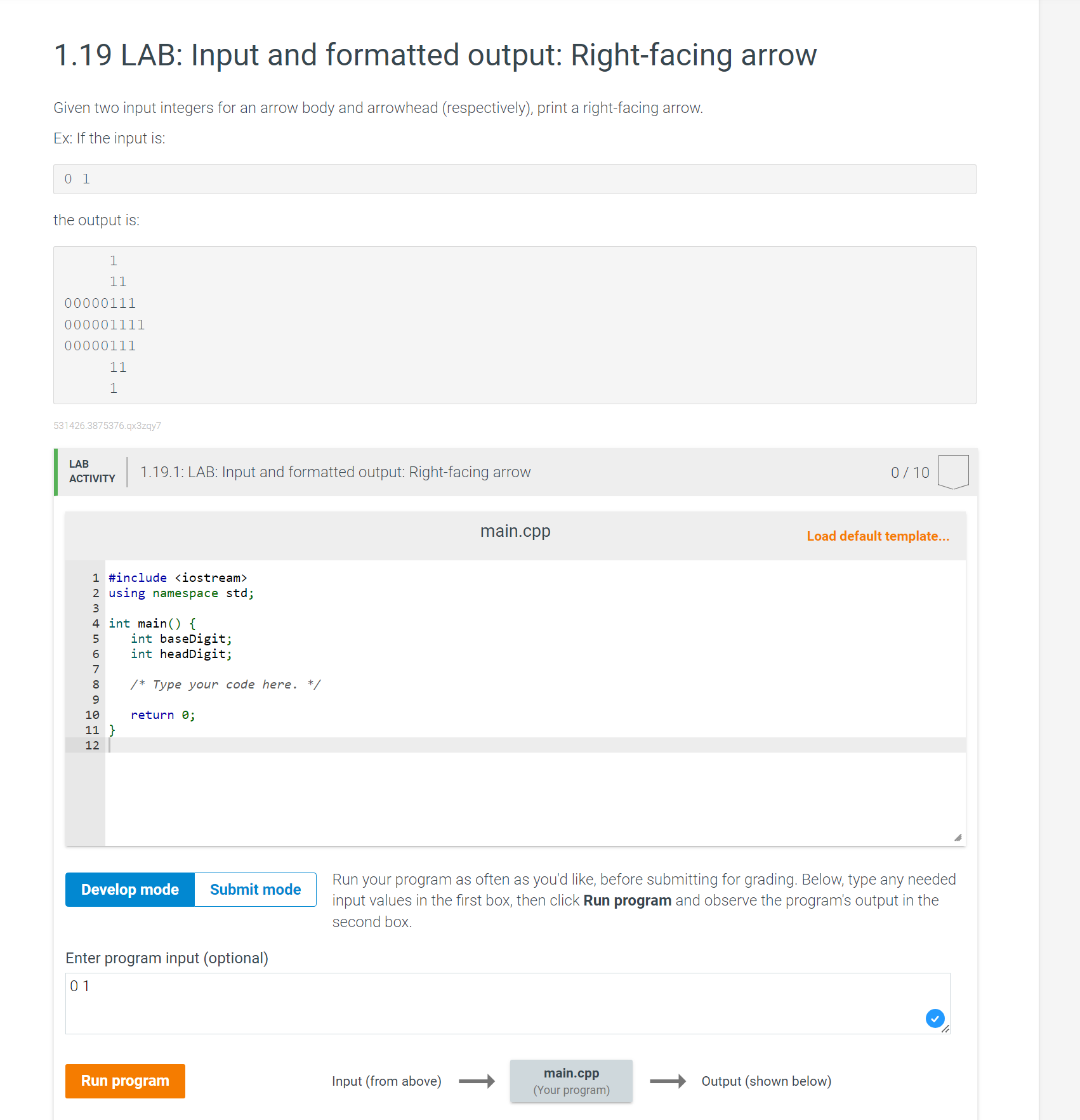 Right Facing Triangle i dont know what im doing wrong | Chegg.com