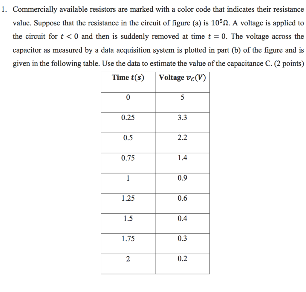 Solved 1. Commercially available resistors are marked with a | Chegg.com