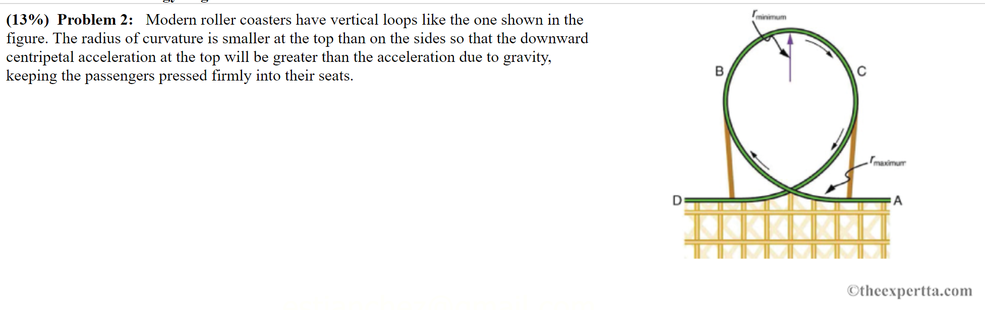 Solved: A. What Is The Speed Of The Roller Coaster In M/s ... | Chegg.com