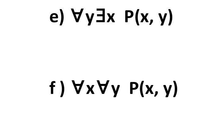 Solved 4. Let P(x,y) be the statement "Student x has taken | Chegg.com