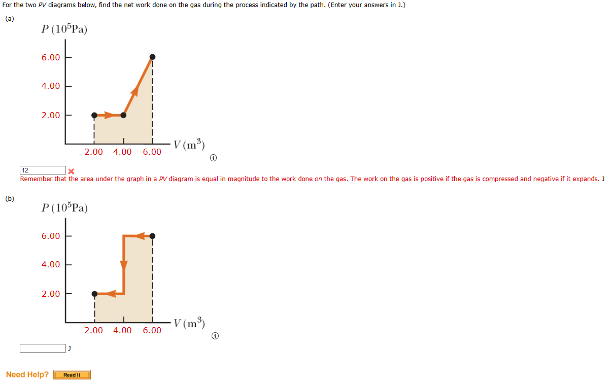 Consider 3 Gas Processes Diagrammed On The Pv Diagrams Solve