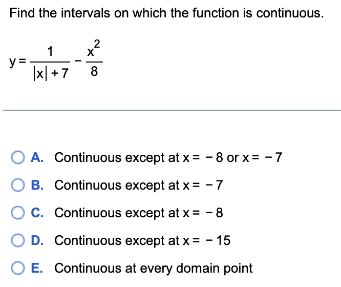Solved Find the intervals on which the function is | Chegg.com