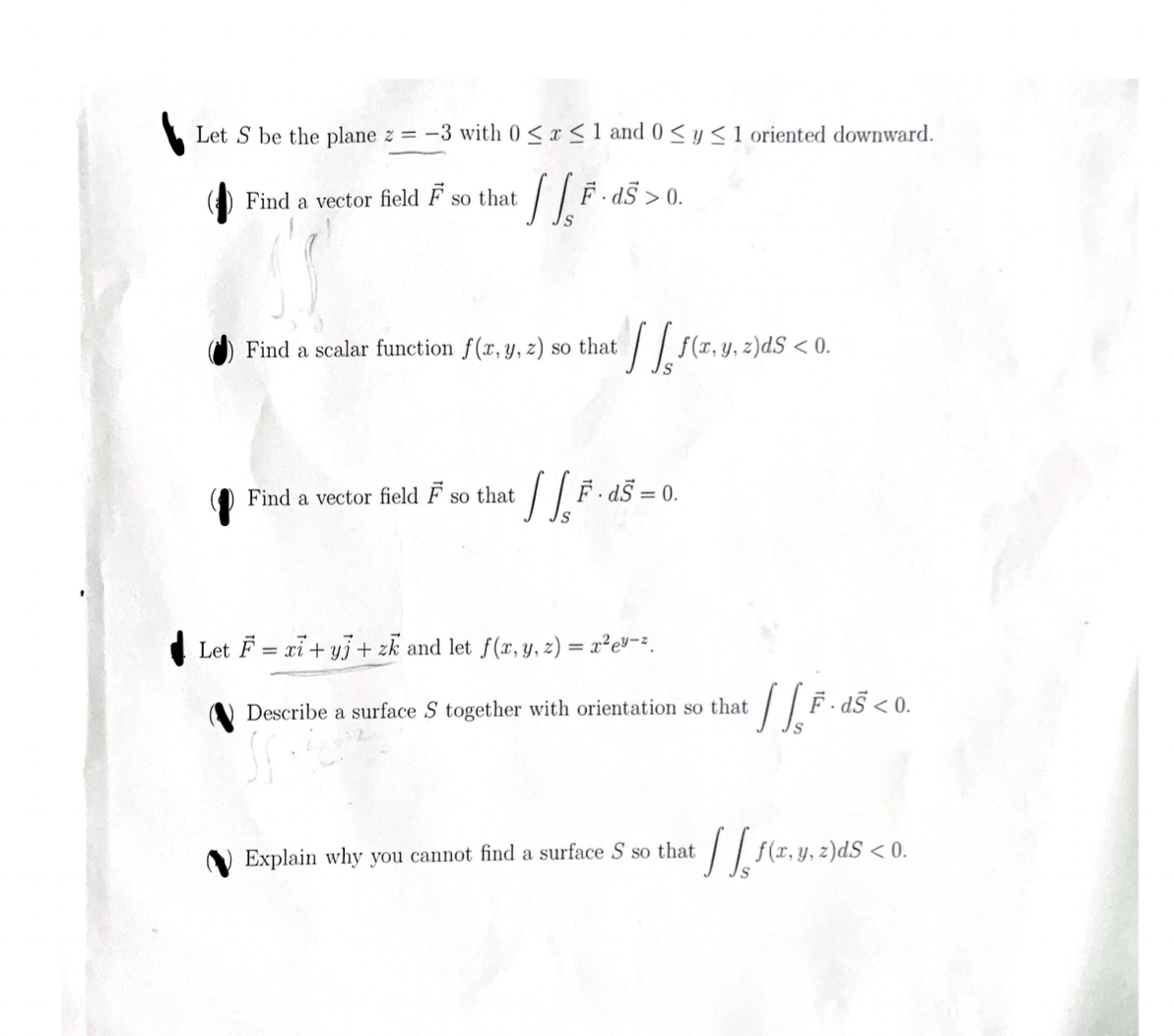 1. Let S denote the portion of the paraboloid z=r2+y2 | Chegg.com