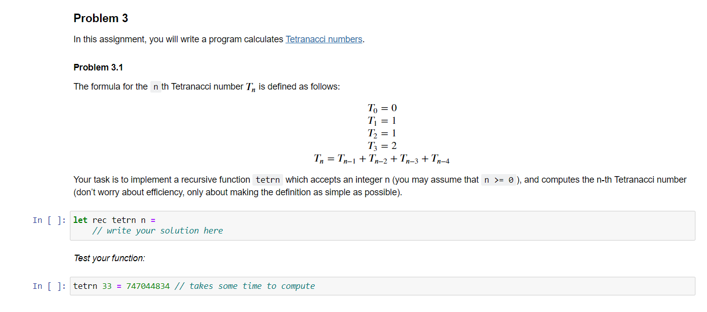Solved Use Functional F# style for writing | Chegg.com