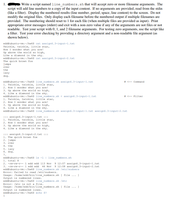 Solved Please , use if...else...fi statement Provide | Chegg.com