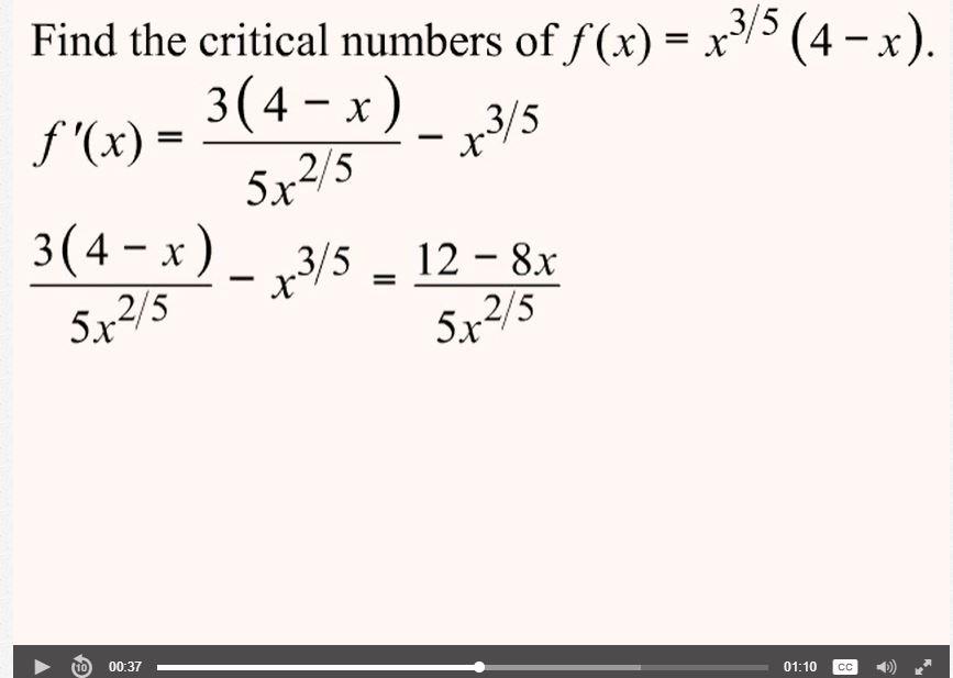 Solved I'm having trouble figuring out the algebra of this | Chegg.com