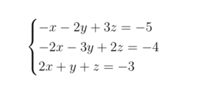 Solved Solve Using The Gaussian Elimination Method With The