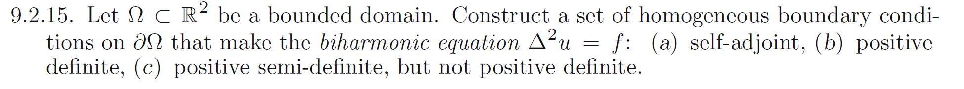 Solved 9.2.15. Let Ω⊂R2 be a bounded domain. Construct a set | Chegg.com