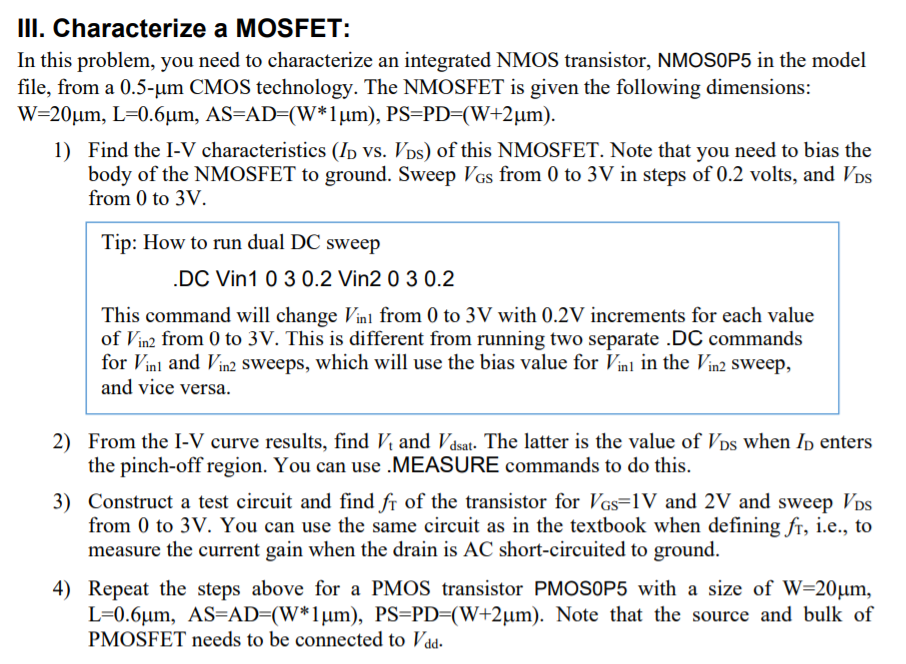 * Please use LTspice. Model Library for the | Chegg.com