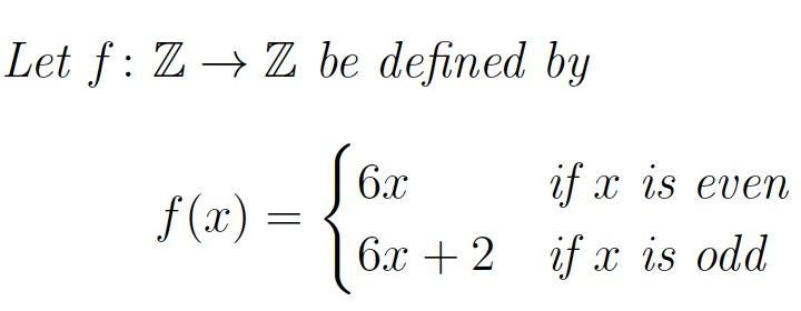 Solved 1. Find f(1) and f(2). 2. Prove or disprove: f is | Chegg.com Solved 1. Find f(1) and f(2). 2. Prove or disprove: f is | Chegg.com