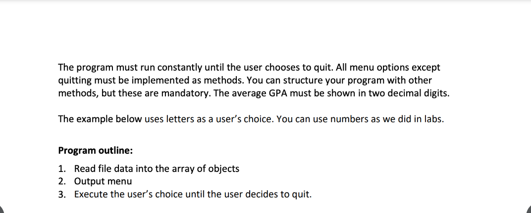 Solved Assignment Overview Your Program Should Read An Input 3922