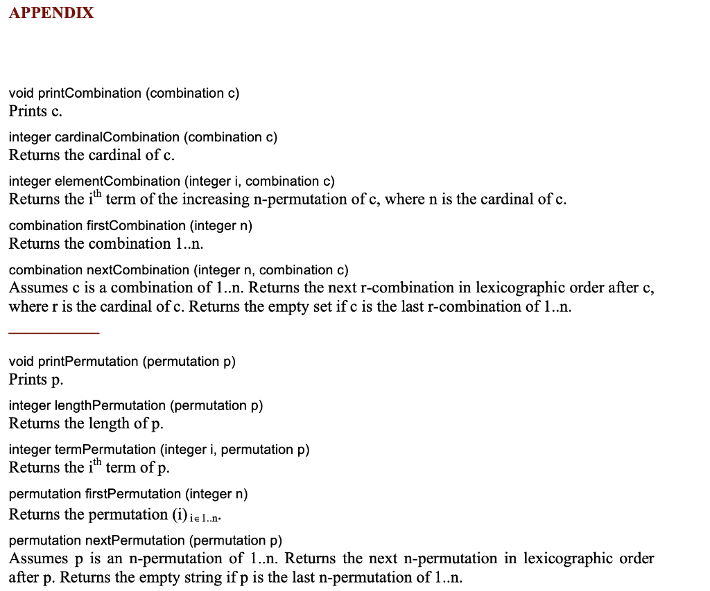 Solved Please answer questions 3 and 4 using the appendix | Chegg.com