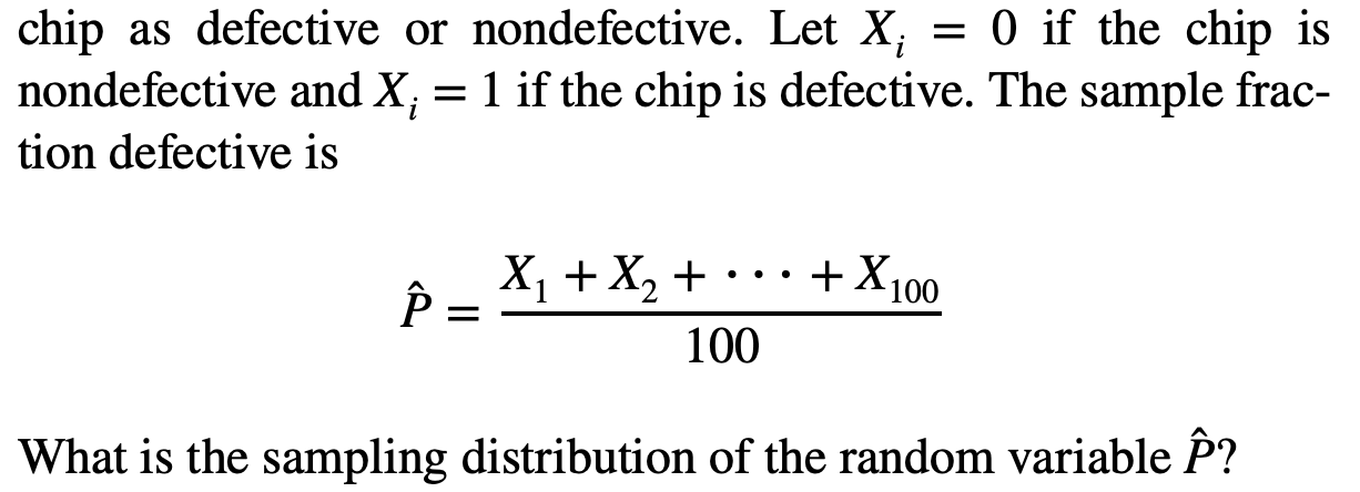 Solved chip as defective or nondefective. Let Xi=0 if the | Chegg.com