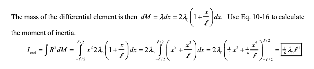 Solved the mass density function is a = + 95. The density | Chegg.com
