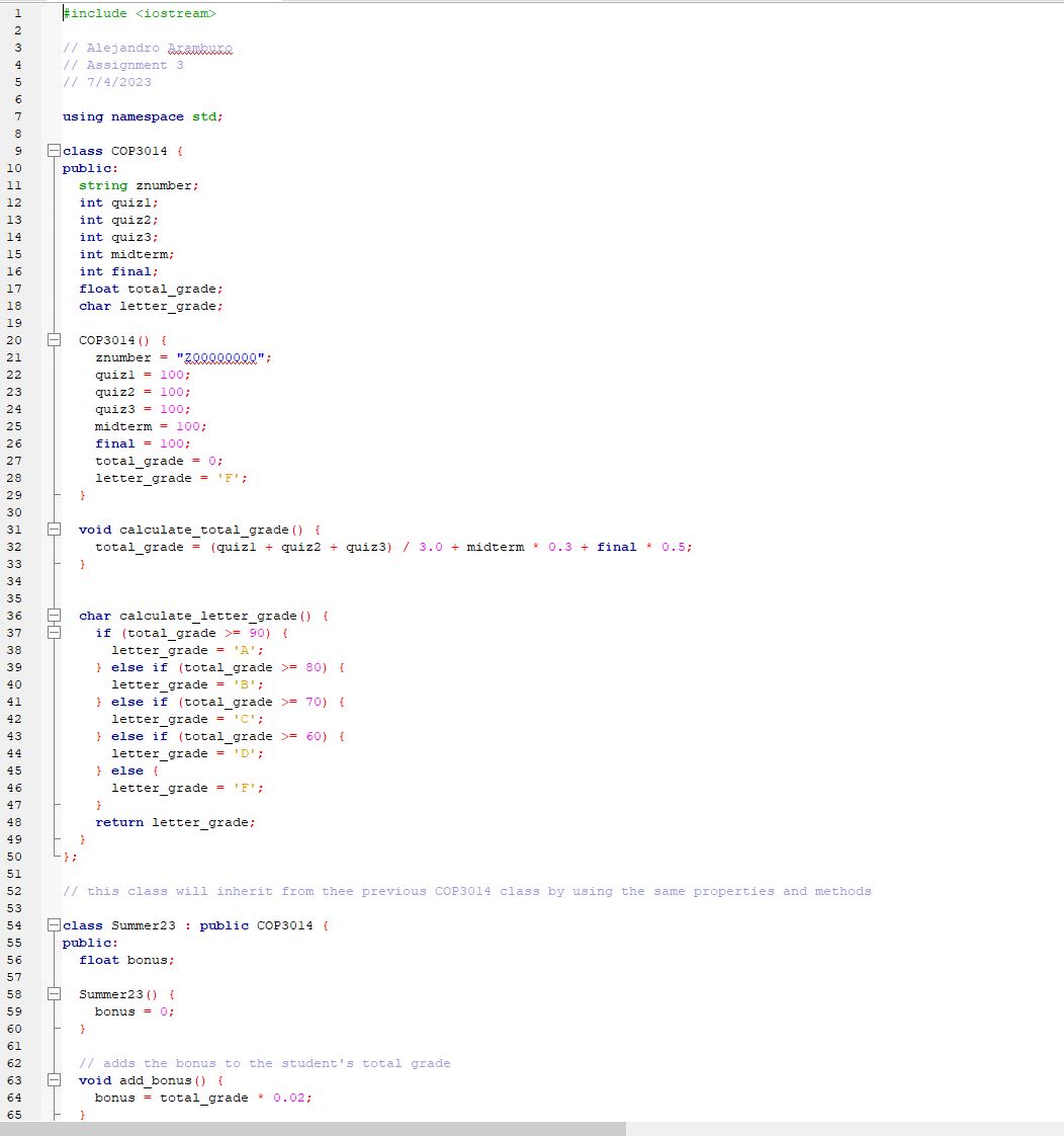 Solved Submit 3 compilation files with your name and | Chegg.com