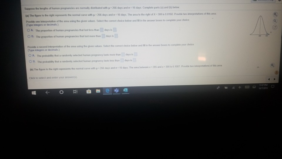 Solved The graph of a normal curve is given Use the graph to | Chegg.com