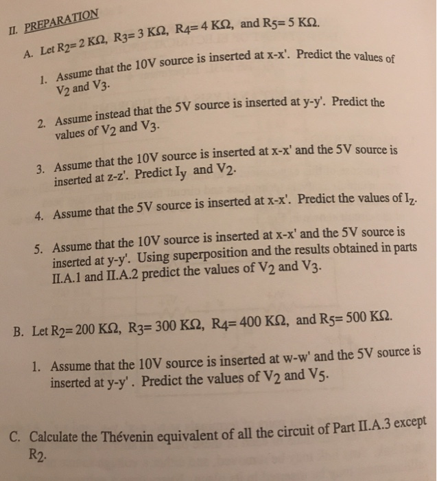 Solved IL PREPARATION 4 KQ, A. Let R2- 2 KQ, R3 3 KO, R4 1. | Chegg.com