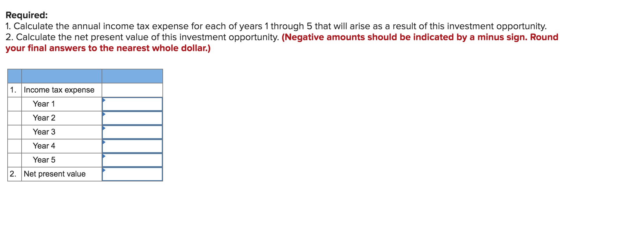 Solved Problem 13c 3 Income Taxes And Net Present Value Chegg