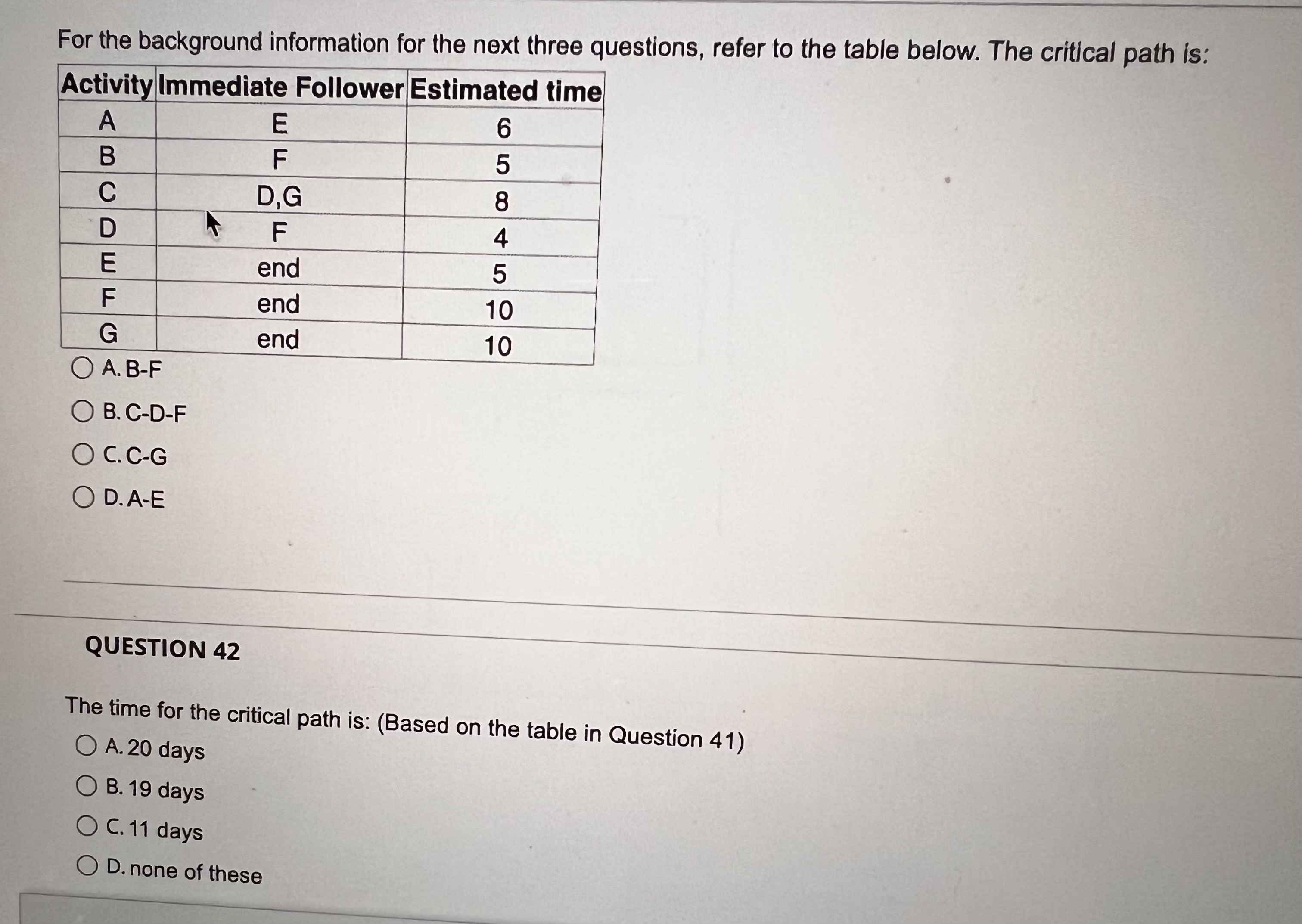 Solved For the background information for the next three | Chegg.com