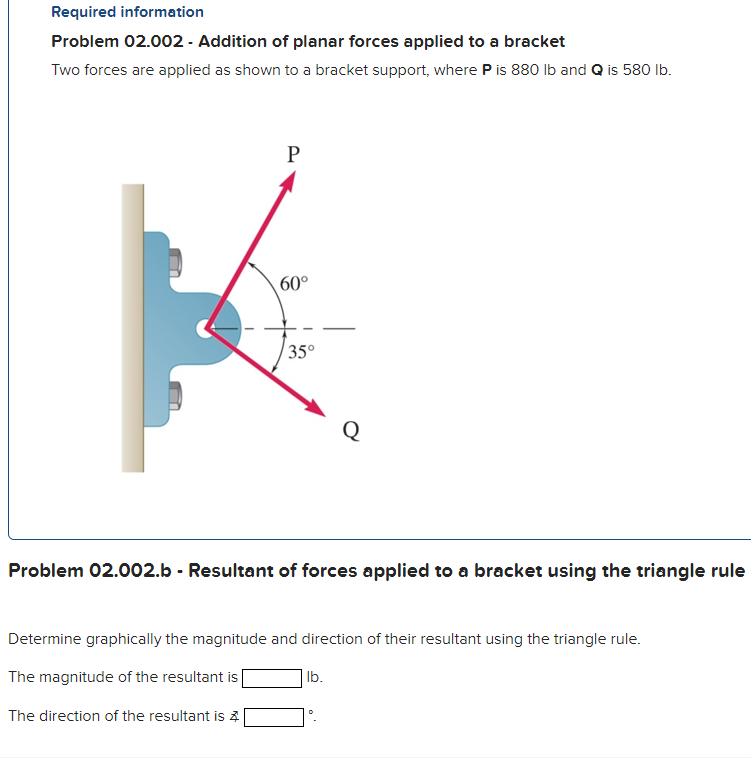 Solved Required informationProblem 02.002 - ﻿Addition of | Chegg.com