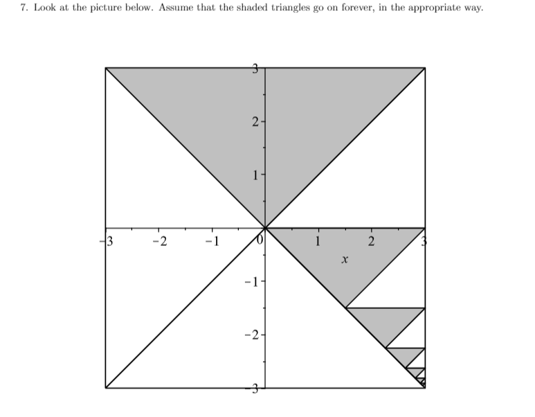 Solved 7. Look at the picture below. Assume that the shaded | Chegg.com