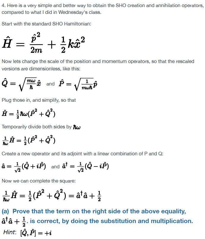 Solved 4. Here is a very simple and better way to obtain the | Chegg.com