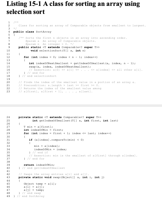 Solved Programming Project 4: Sorting Complete the | Chegg.com
