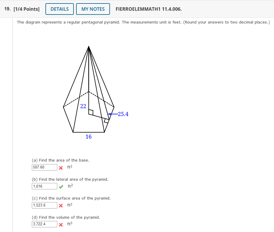 Solved The diagram represents a regular pentagonal pyramid. | Chegg.com