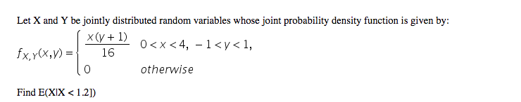 Solved Let X and Y be jointly distributed random variables | Chegg.com