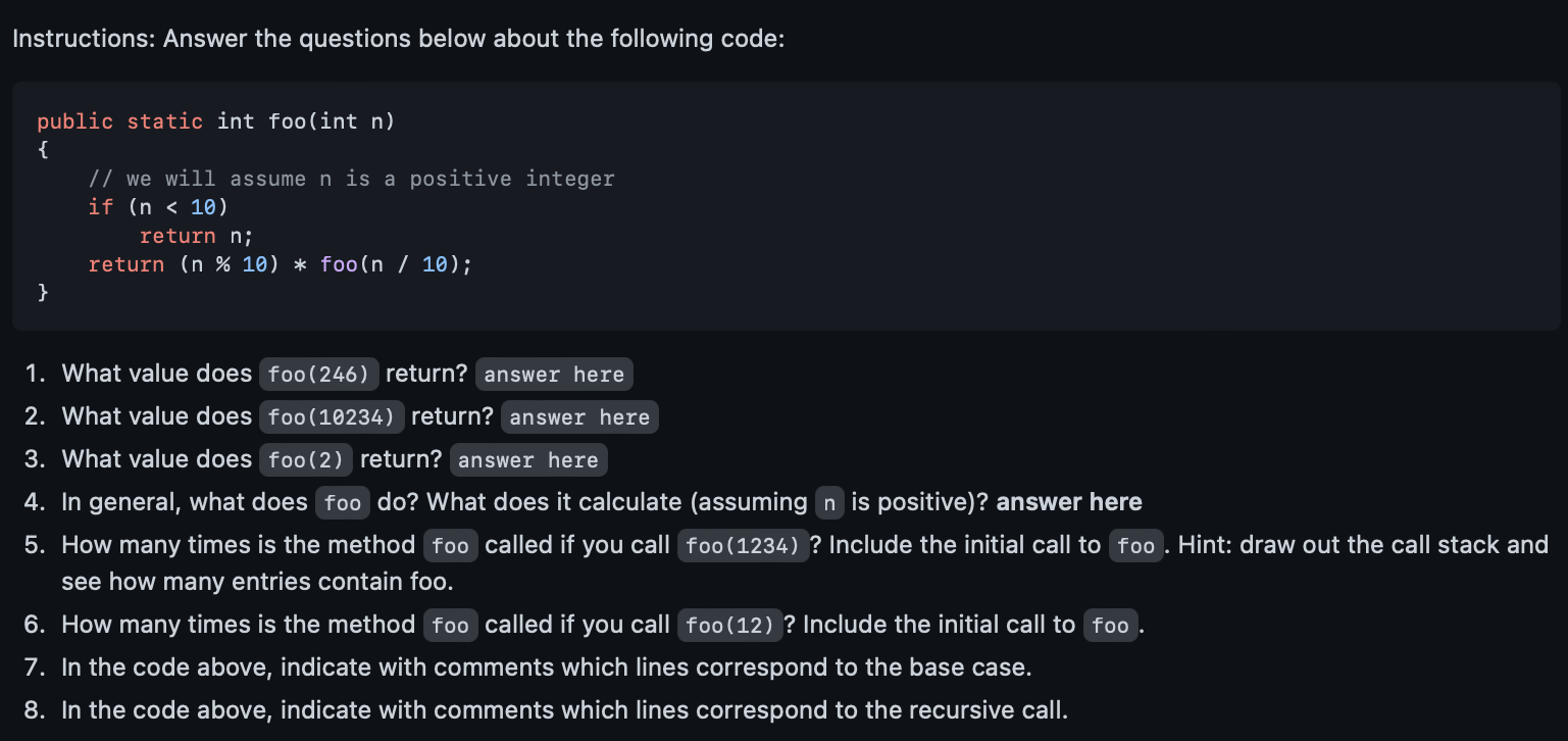 Solved Instructions: Answer the questions below about the | Chegg.com
