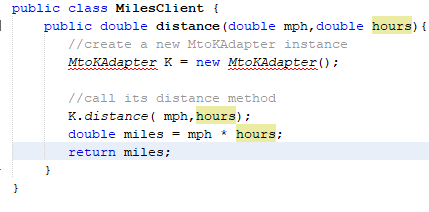 Solved How would you write this adapter pattern design class | Chegg.com
