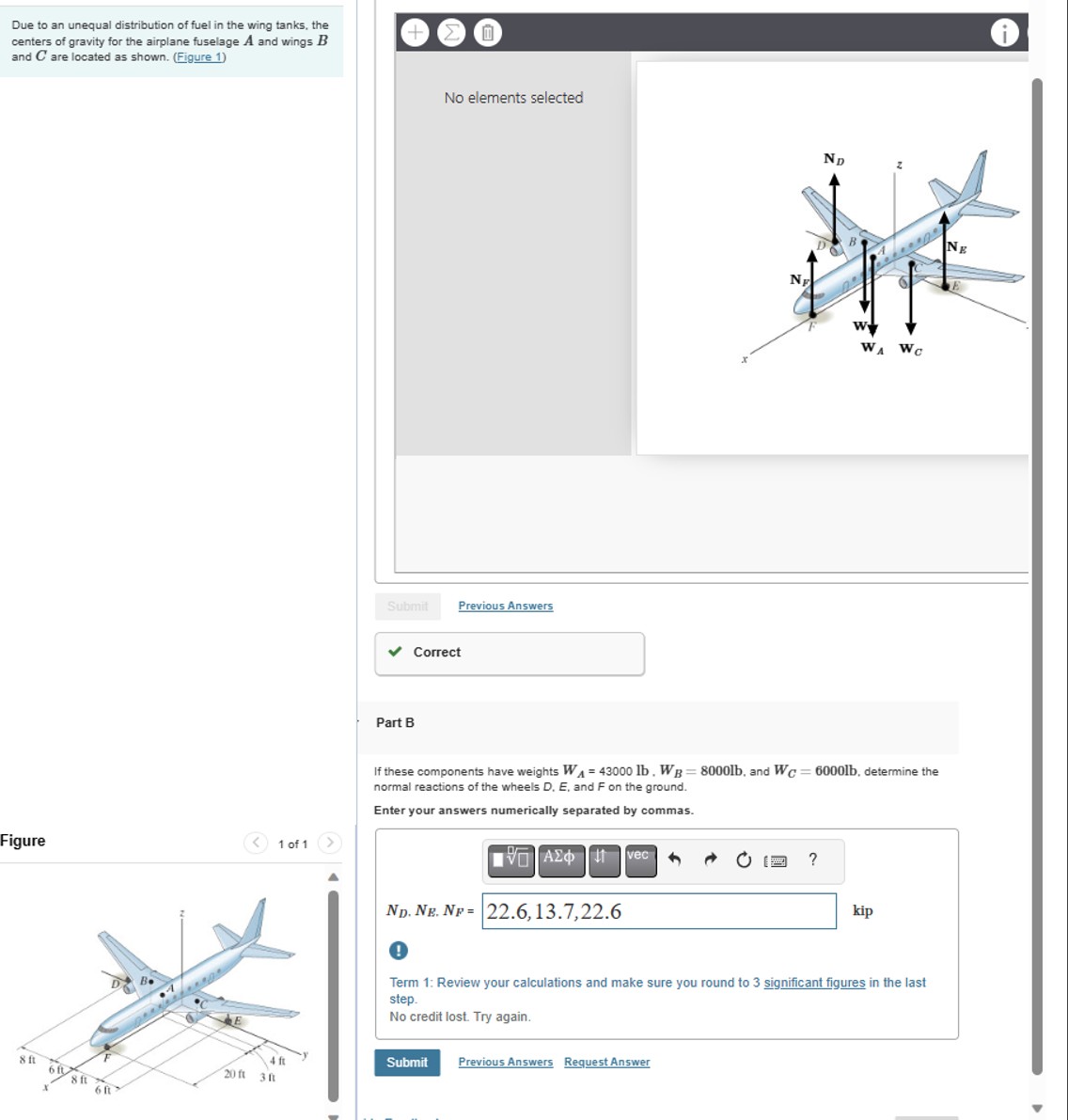 Solved 5.7. ﻿Please help me solve Part B. ﻿Due to an unequal | Chegg.com