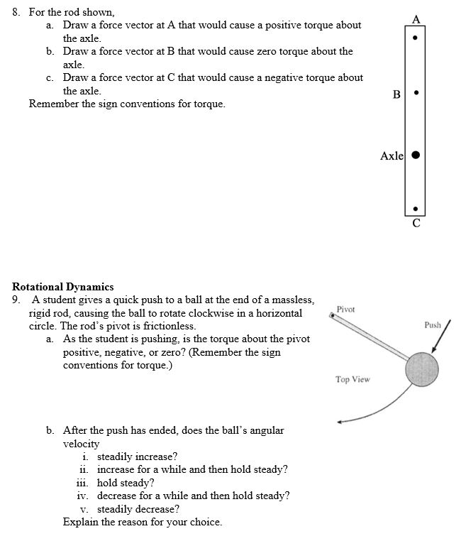 Solved Torque 5. Five forces are applied to a door. For | Chegg.com
