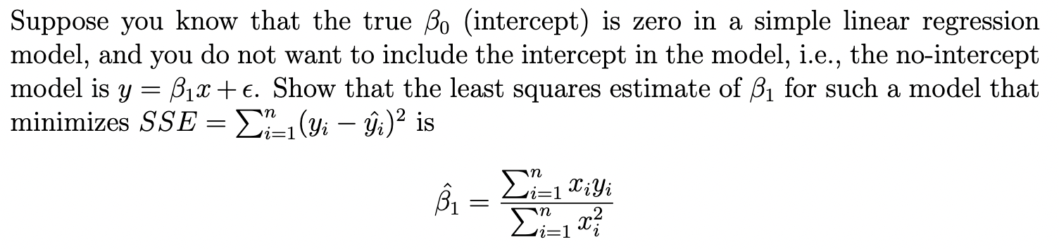 Solved I'm doing a simple linear regression and given a | Chegg.com