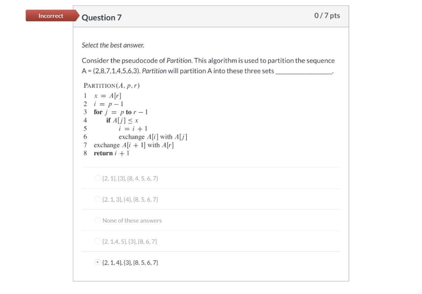 Solved Partial Question 4 4.17 / 12.5 pts Check all that | Chegg.com