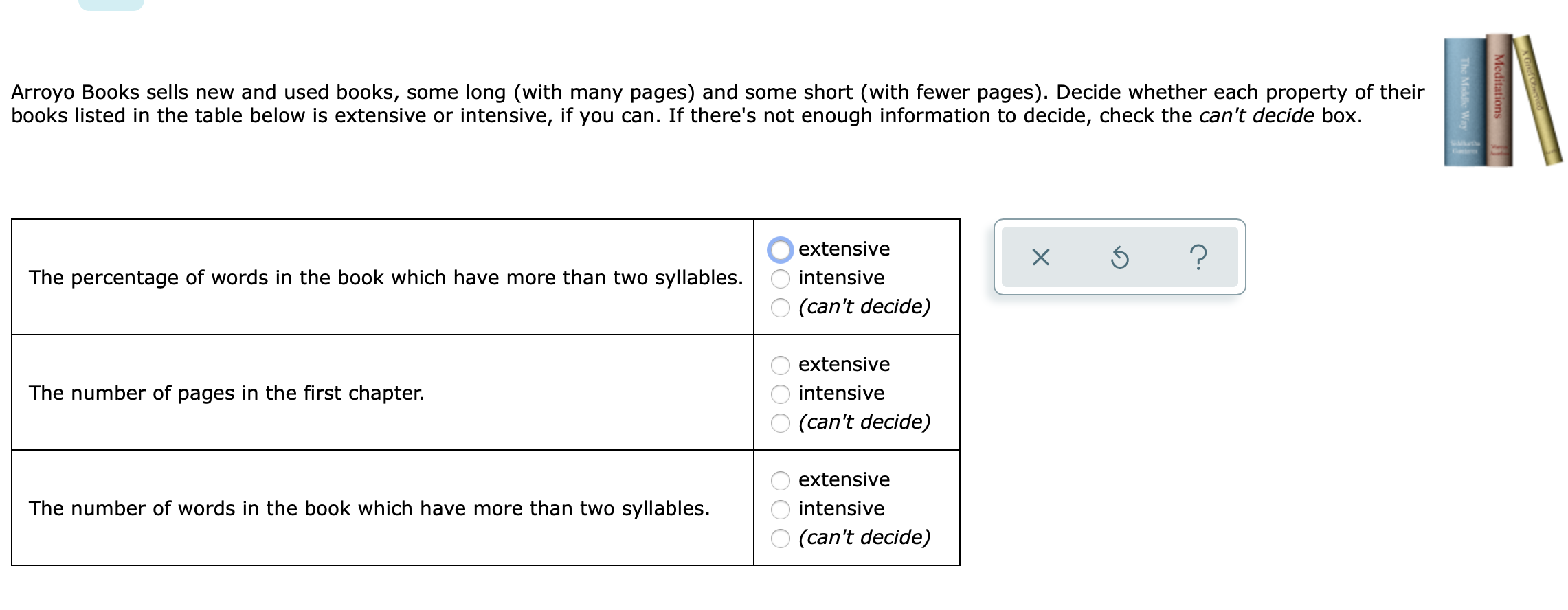 Arroyo Books sells new and used books, some long | Chegg.com