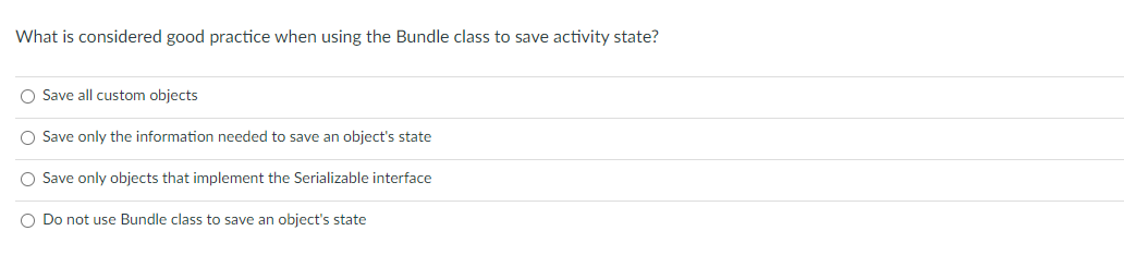 Solved What is considered good practice when using the | Chegg.com