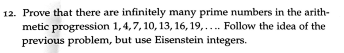 Solved 12. Prove that there are infinitely many prime | Chegg.com