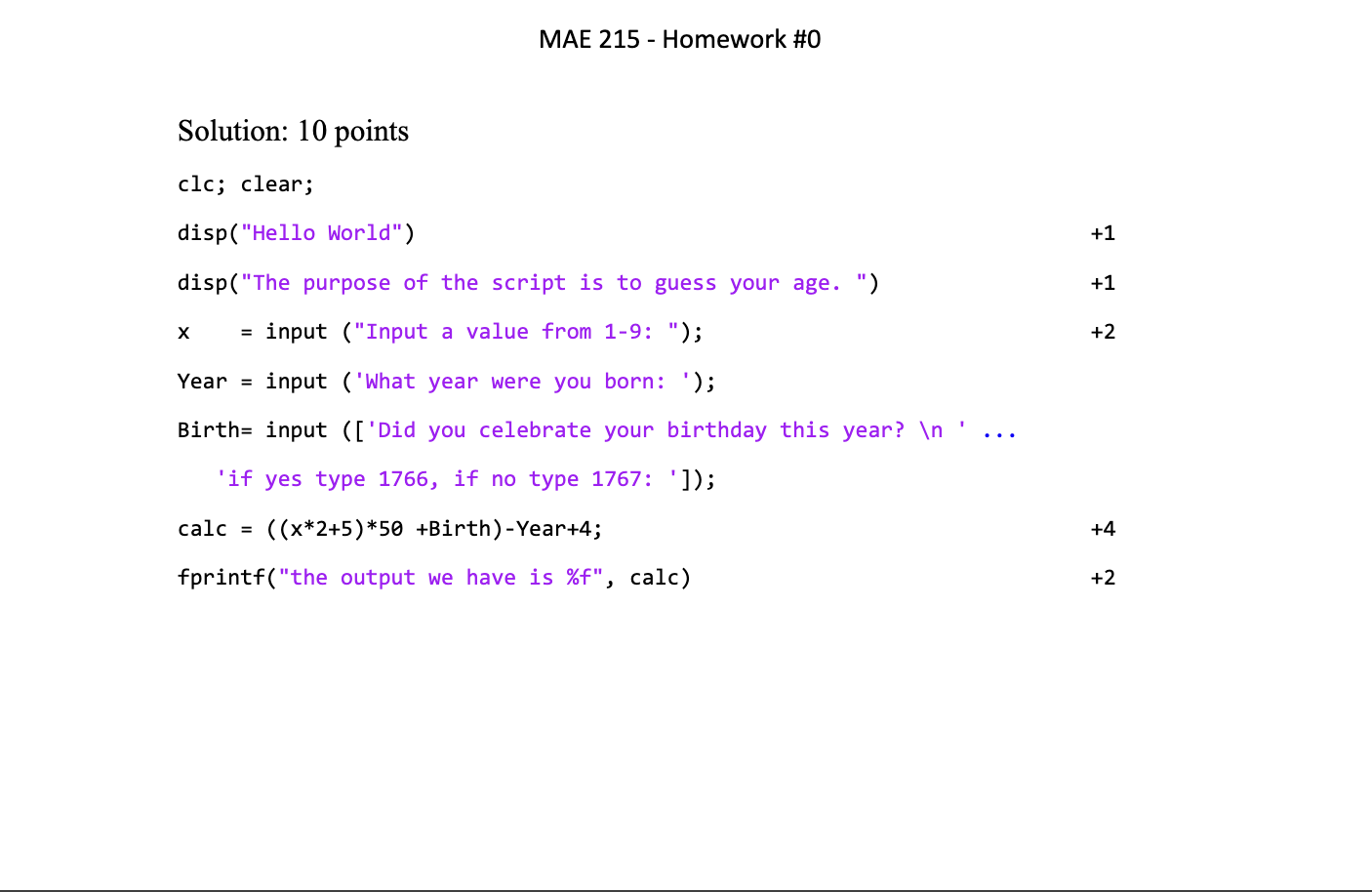 Problem 15 points The first step to solving the value | Chegg.com