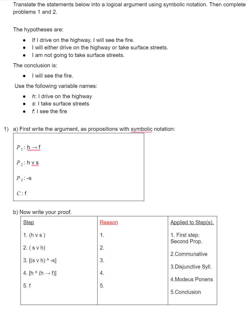 Solved Translate the statements below into a logical | Chegg.com