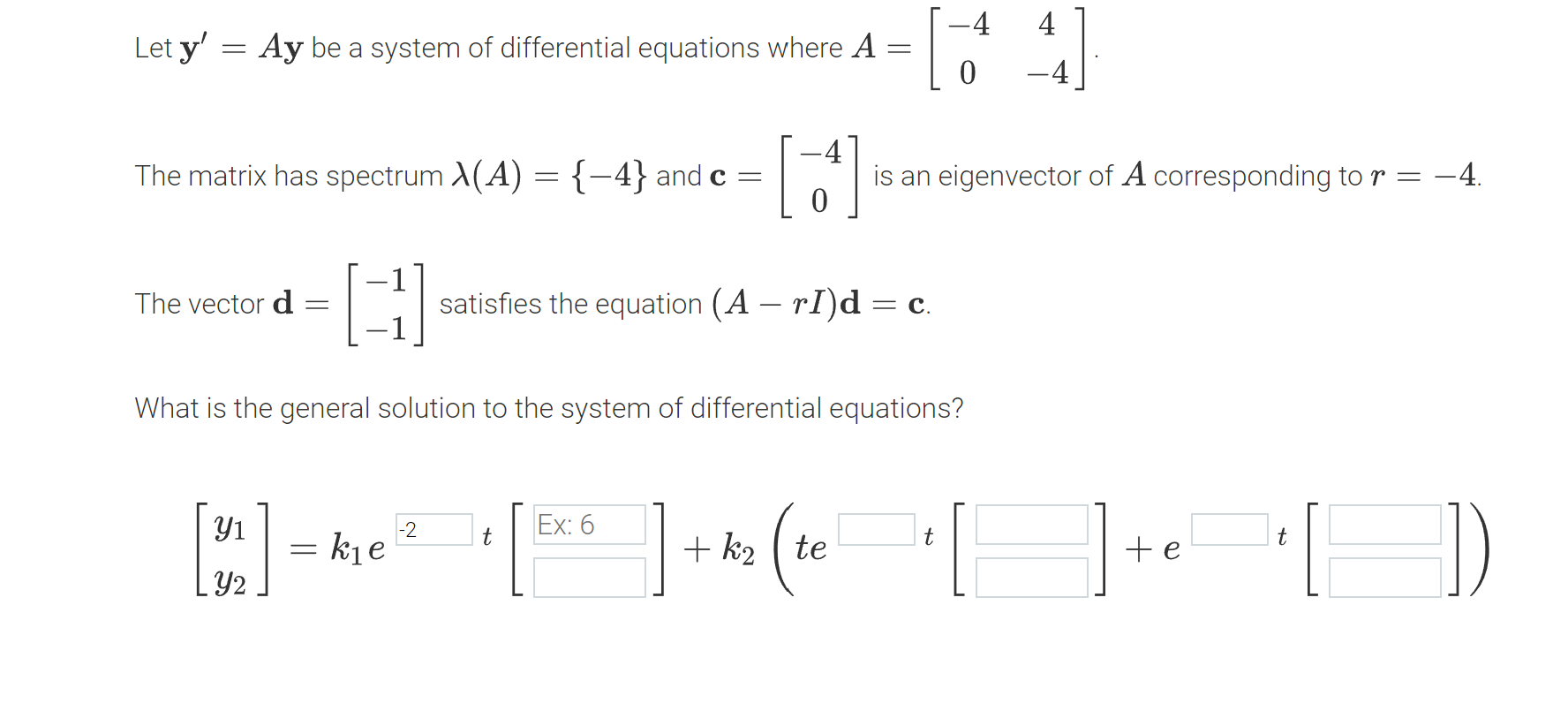 Solved Let \\( \\mathbf{y}^{\\prime}=A \\mathbf{y} \\) be a | Chegg.com