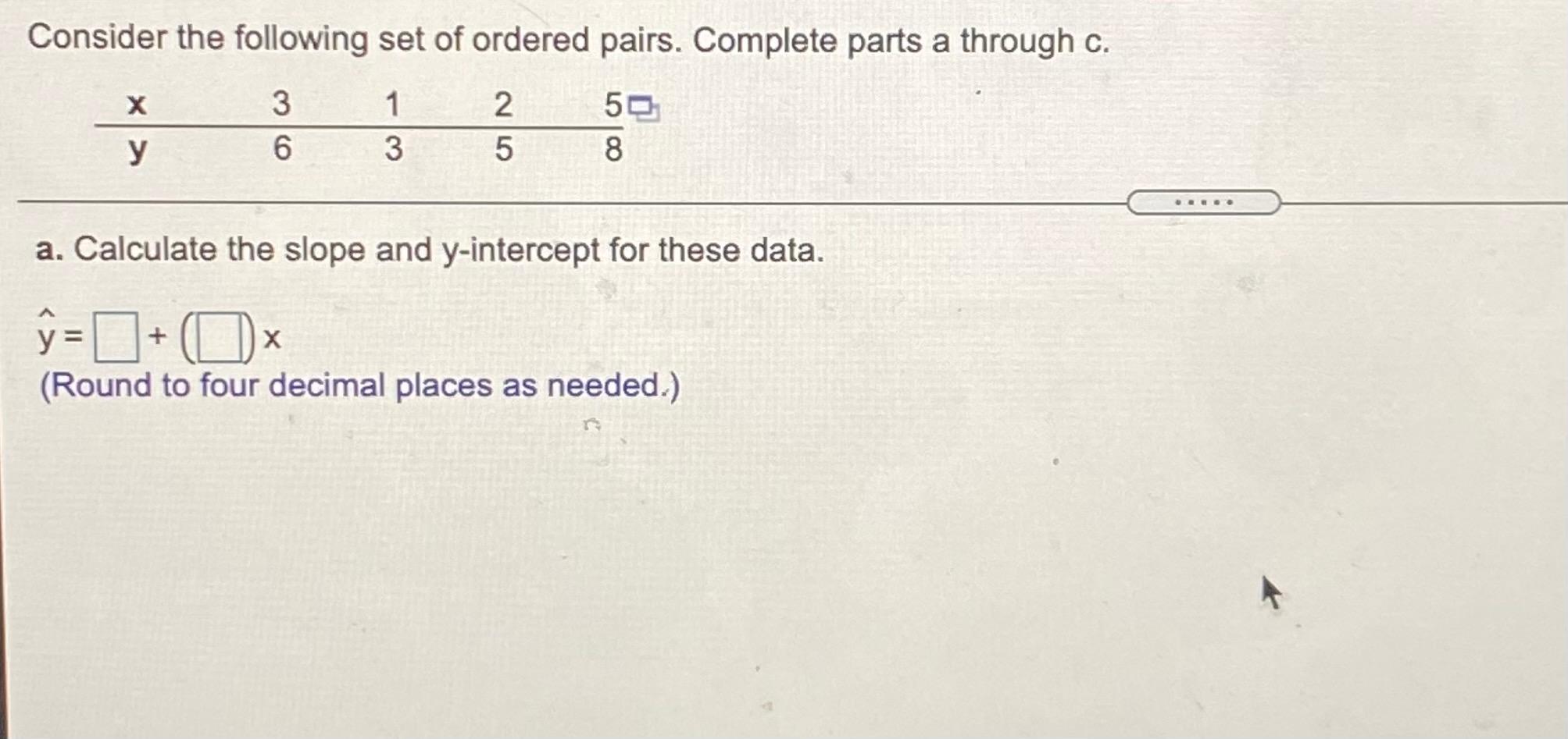 Solved B Calculate The Total Sum Of Squares Sst Sst C